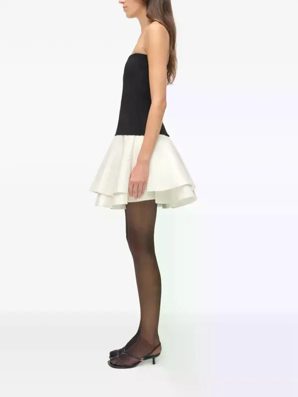 Simkhai Isabelle Off-shoulder Mini Dress - Black