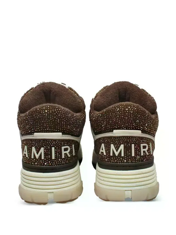 Amiri Ma-1 Embellished Logo Sneakers - Brown