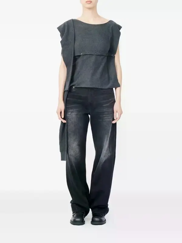 MAISON MARGIELA Button-detail T-shirt