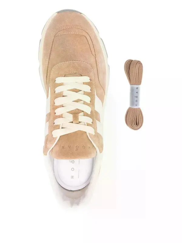 Hogan Hyperlight Suede Sneakers - Neutrals