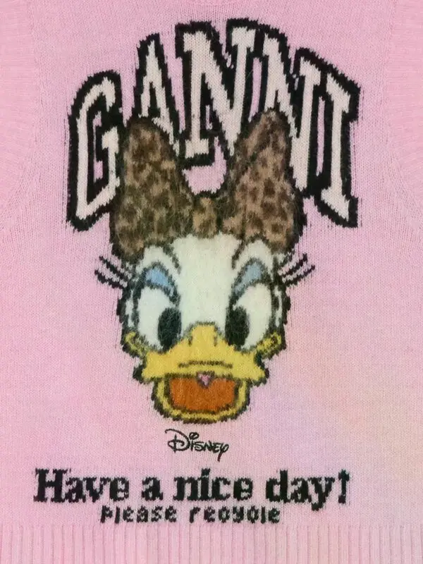 GANNI X Disney Graphic Vest - Pink