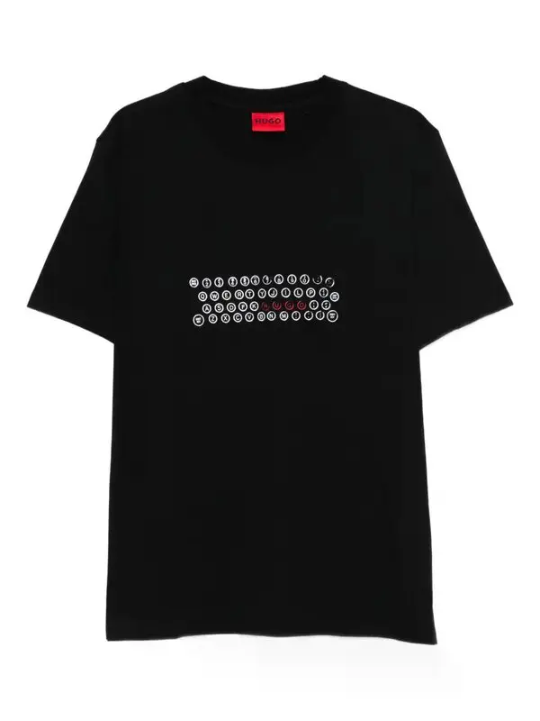 BOSS Deyss Cotton T-shirt - Black