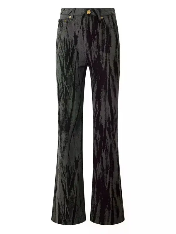Roberto Cavalli Streak-effect Jeans