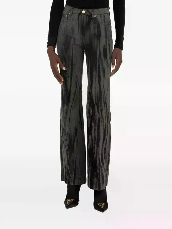 Roberto Cavalli Streak-effect Jeans