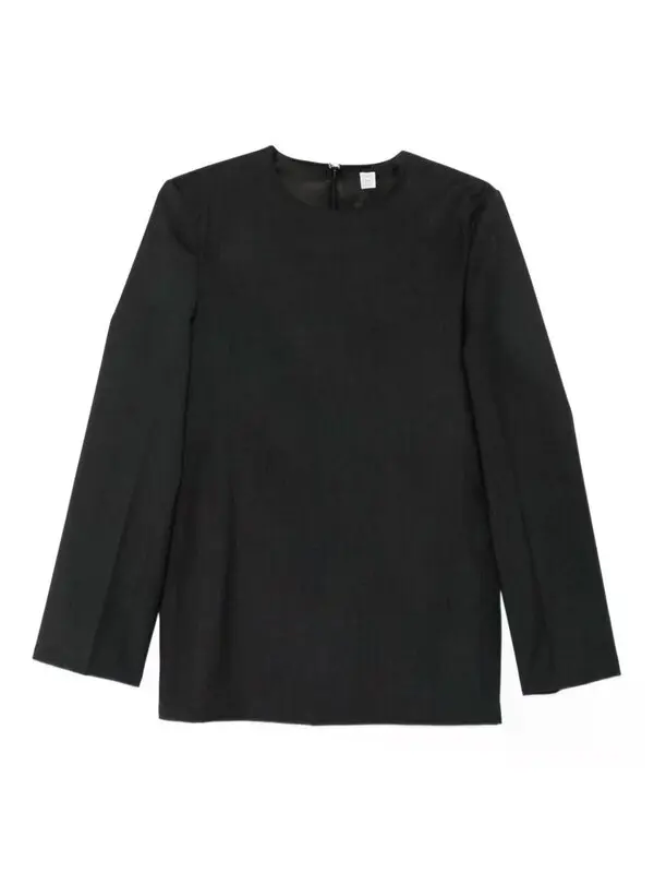 TOTEME Long-sleeve Blouse - Grey