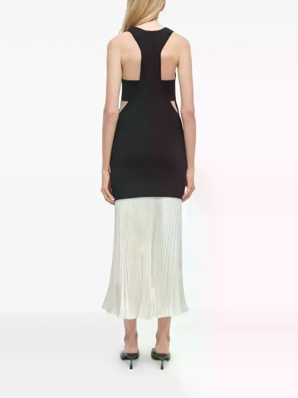 Simkhai Zaden Pleated Midi Dress