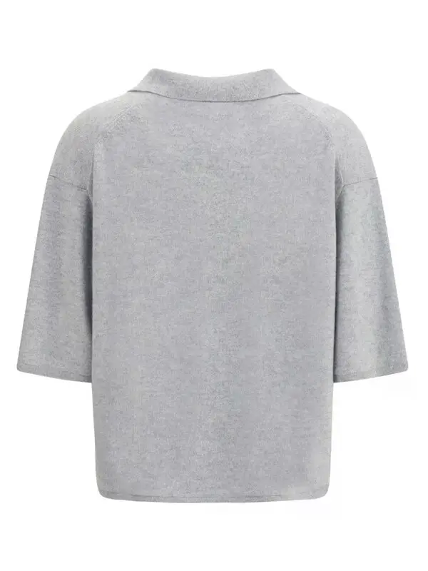 LISA YANG Neela Cashmere Top - Grey