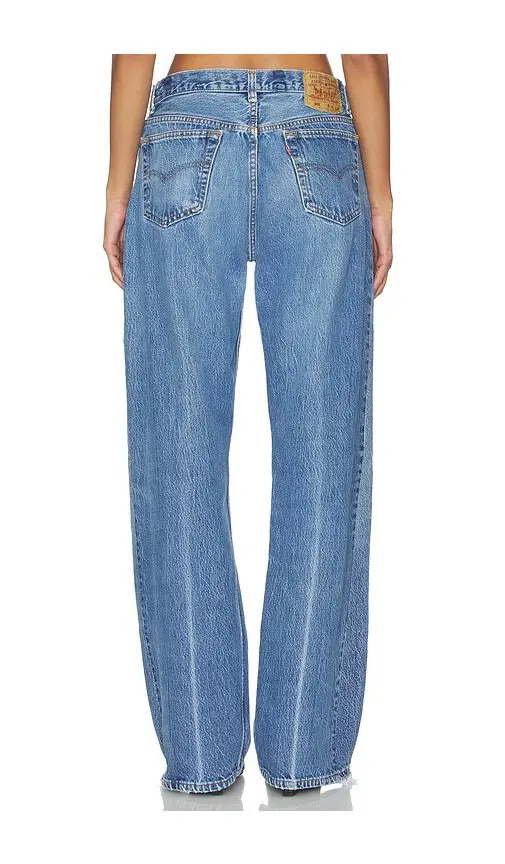 ALIGRACE Retro Oversized Wide Leg Jeans