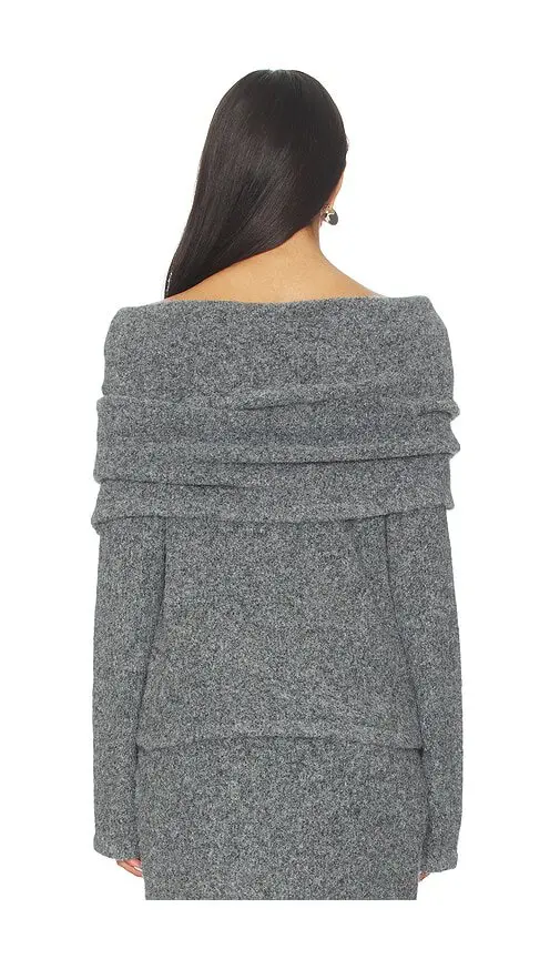 Line & Dot Sonora Off-the-shoulder Sweater