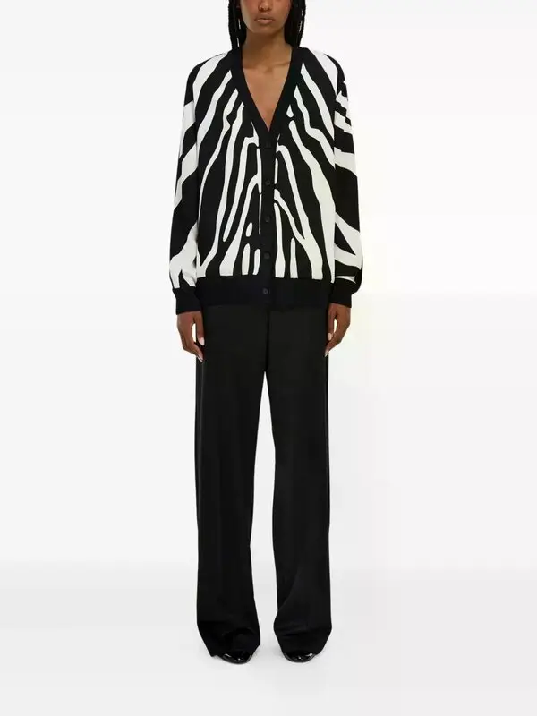 FERRAGAMO Zebra-print Cardigan