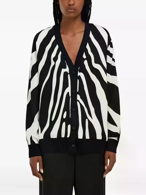 FERRAGAMO Zebra-print Cardigan