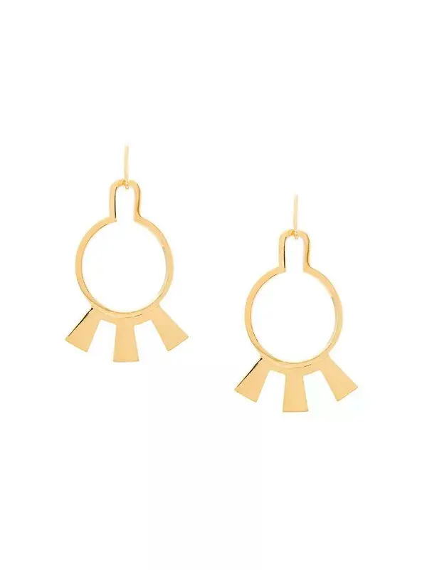 WOUTERS & HENDRIX Technofossils Earrings - Metallic