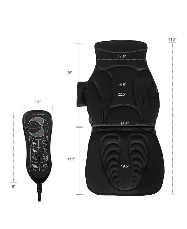 SUGIFT Foldable Full Body Massage Mat With 10 Vibration Motors