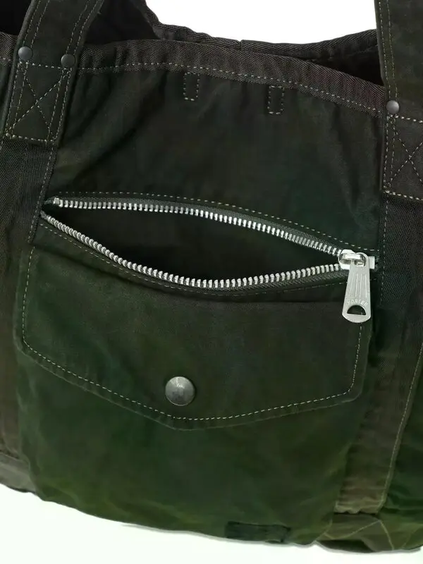 PORTER-YOSHIDA & CO Zip-pocket Tote Bag - Green