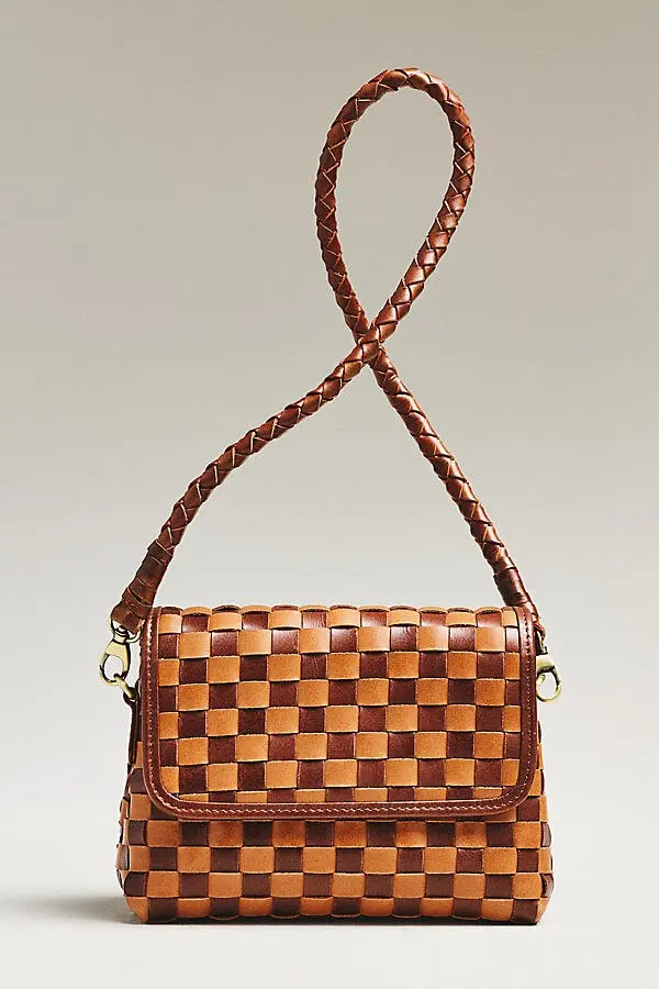 BEMBIEN Mi Madeleine Woven Leather Shoulder Bag