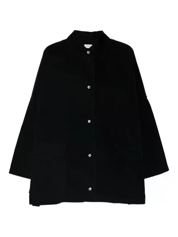 TOTEME Pocket Overshirt Jacket - Black