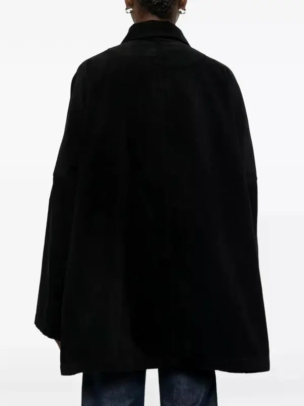 TOTEME Pocket Overshirt Jacket - Black