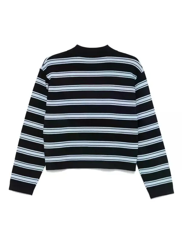 Sandro Striped Polo Top
