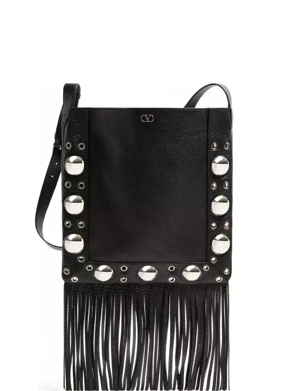 Valentino Garavani Nellcôte Shoulder Bag - Black