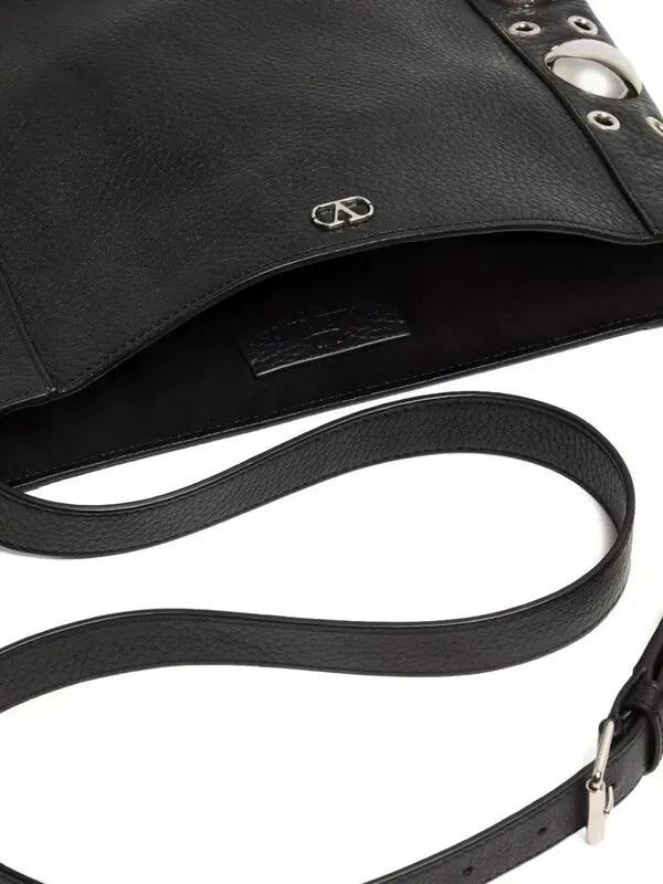 Valentino Garavani Nellcôte Shoulder Bag - Black