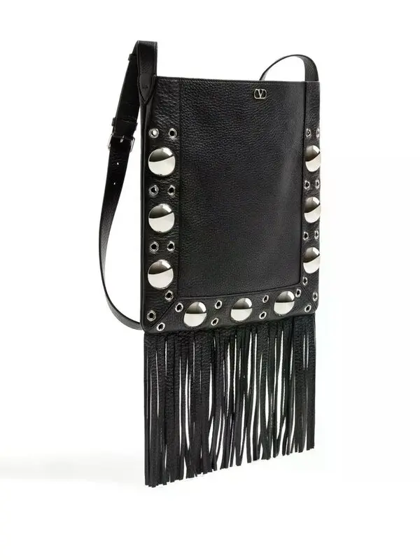 Valentino Garavani Nellcôte Shoulder Bag - Black