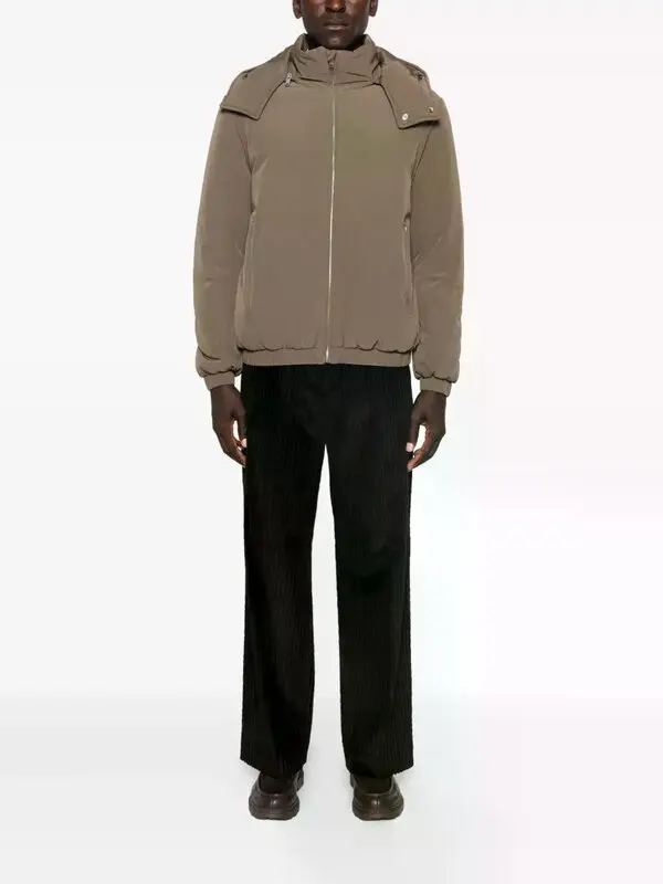 Sandro Zip-front Hooded Jacket