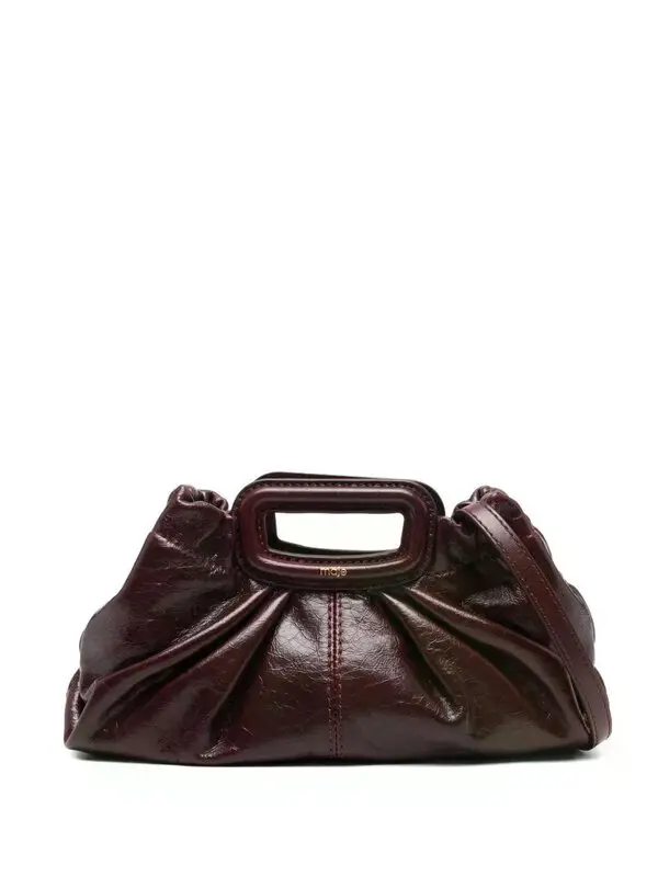 Maje Mini Milpli Clutch Bag - Red