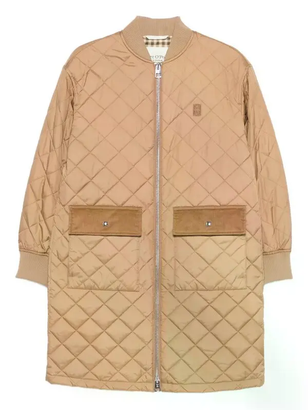 Marc O'polo Quilted Pocket Coat - Neutrals