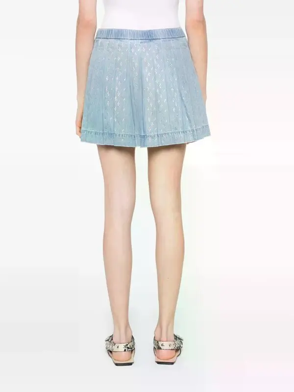 Maje Cotton Mini Skirt