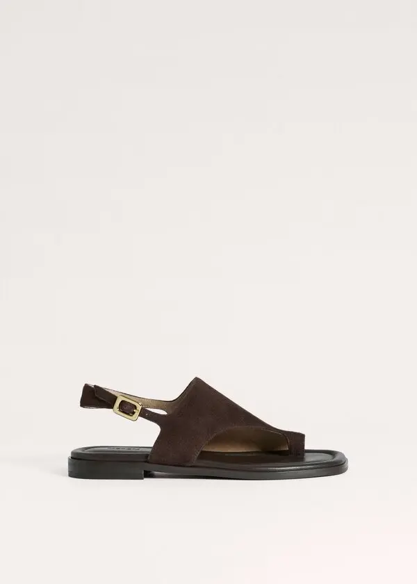 ME+EM Asymmetric Toe Loop Sandal