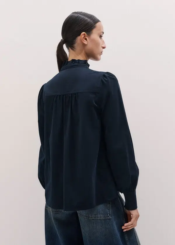 ME+EM Micro Cord Shirt - Navy