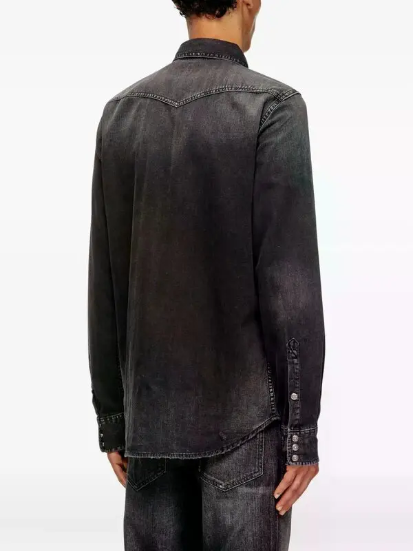 DIESEL® D-vega Denim Shirt - Black