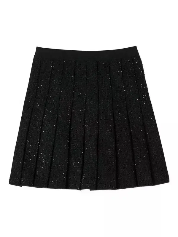 Sandro Pleated Mini Skirt