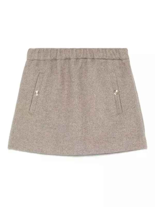 Maje Pocket-detail Elasticated Skirt