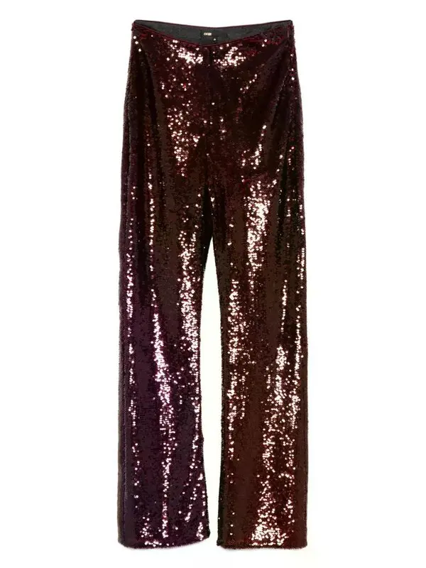 Maje Sequin-embellished Trousers