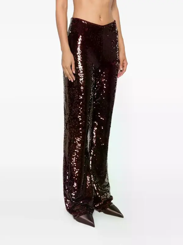 Maje Sequin-embellished Trousers
