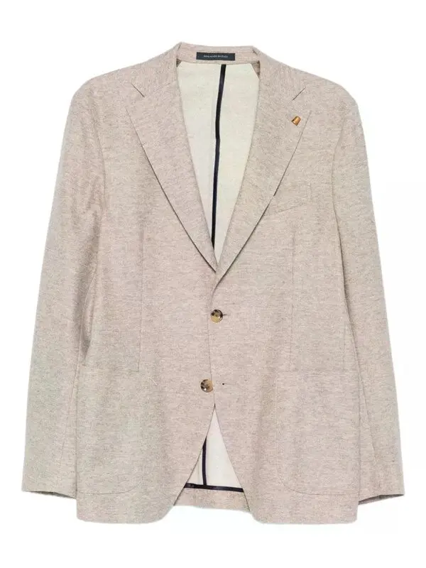 LATORRE Lapel-pin Single-breasted Blazer