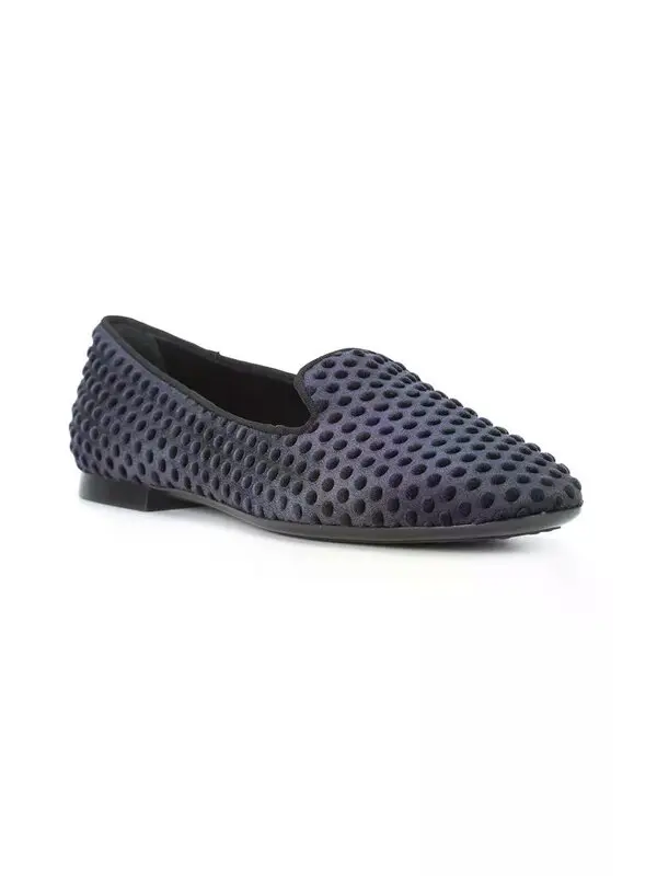 TOD'S Polka Dot Embossed Slippers