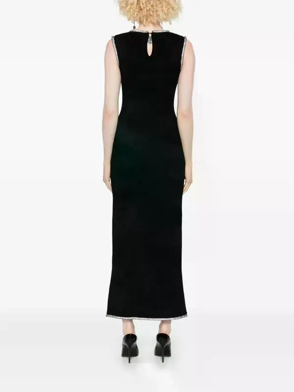 Sandro Embellished Split Maxi Dress