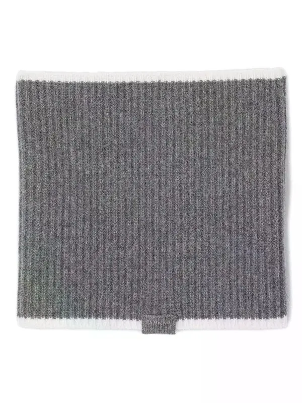 Sandro Ribbed Knit Scarf