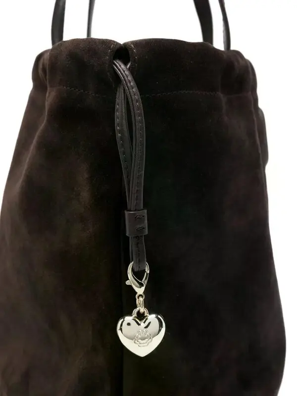 Maje Suede Top-handle Tote Bag - Brown