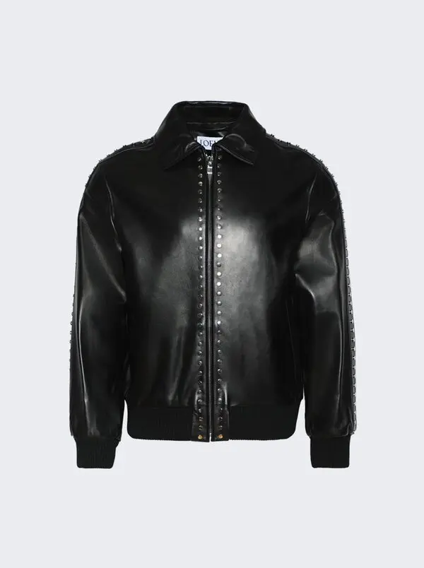 Loewe Lambskin Bomber Jacket
