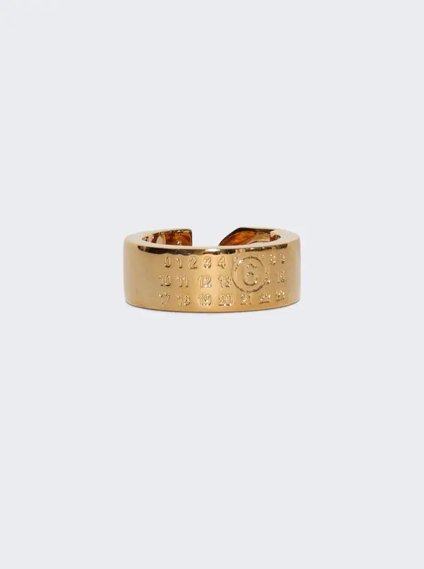 MAISON MARGIELA Minimal Logo Ring - Gold