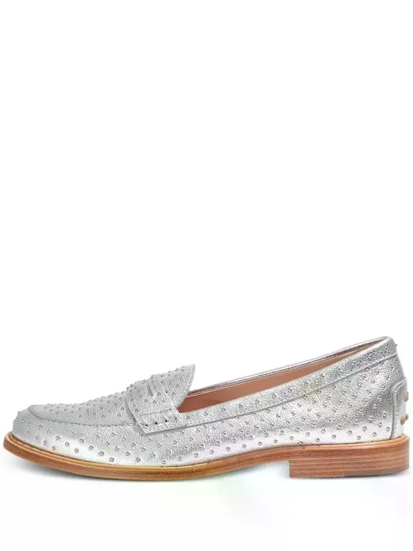 TOD'S Stud-embellished Loafers