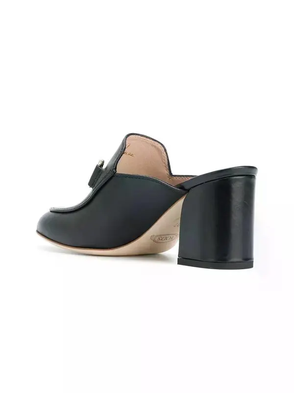 TOD'S 80mm Leather Mules