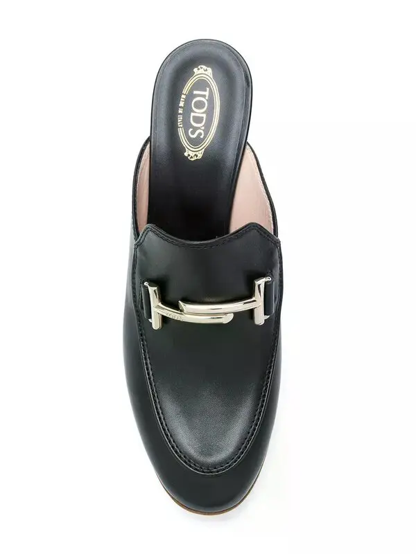 TOD'S 80mm Leather Mules