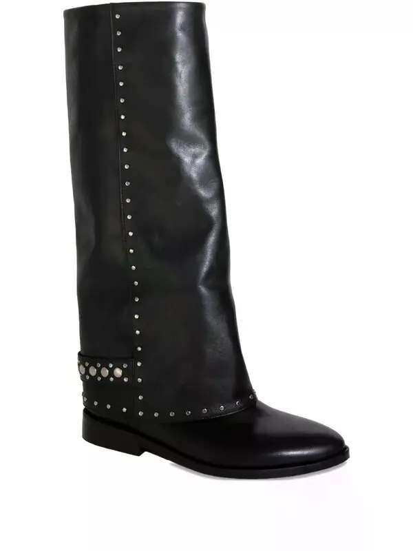 CHUCKIES Flattubo Studded Boots