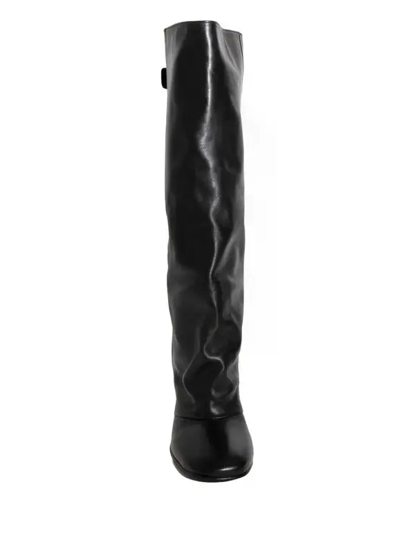 CHUCKIES Zhairaa Knee-high Heel Boots
