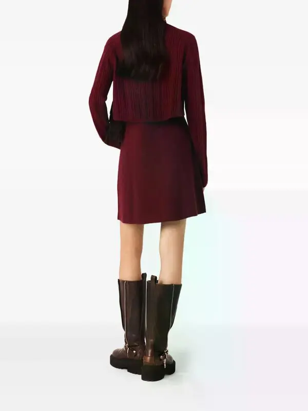 Maje Laye Mini Sweater Dress