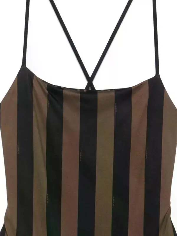 Fendi Patterned Reversible Swimsuit